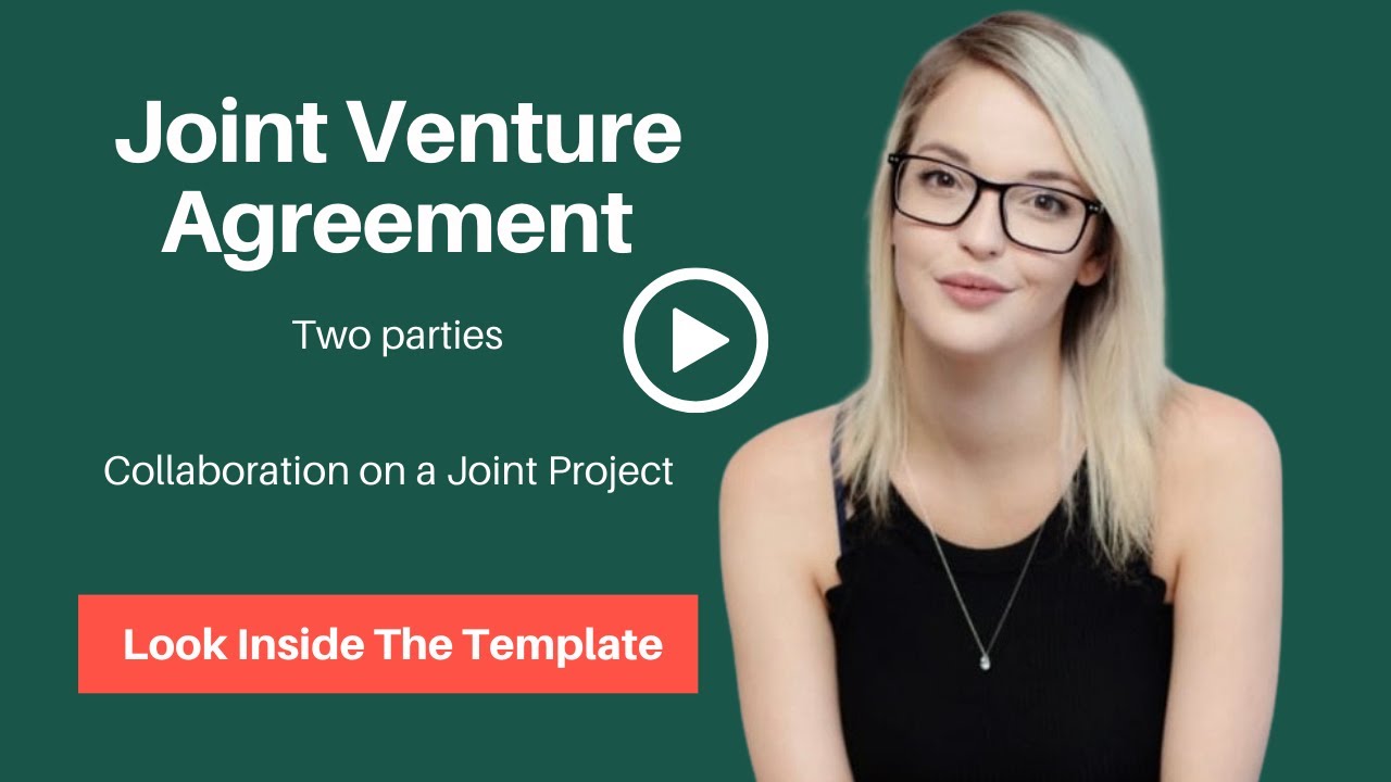 Joint Venture Agreement between 2 Parties for Project Collaboration ...