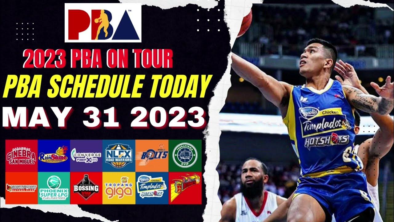 PBA SCHEDULE TODAY As Of May 31, 2023 | Pba Game Result | pba On Tour - YouTube
