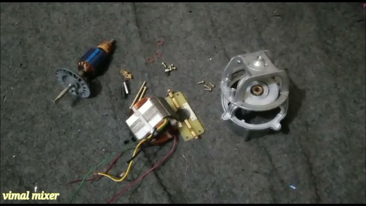 mixer ki motor banane ki part - YouTube