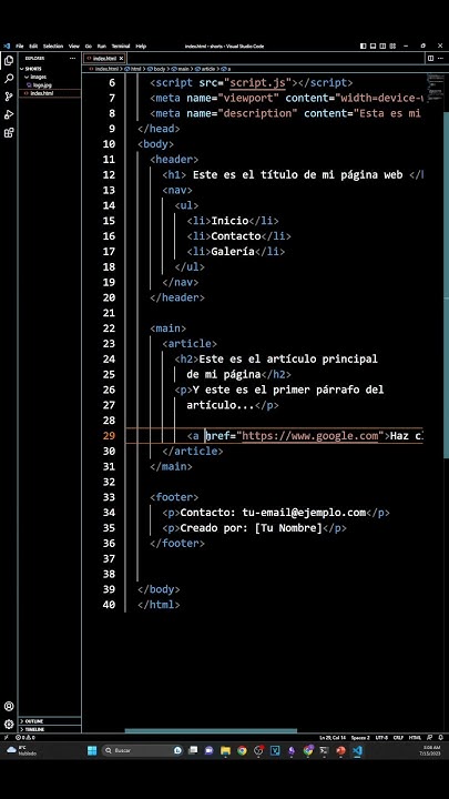 ¿Cómo Crear Enlaces en HTML? - YouTube