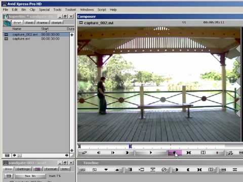 avid tutorial, put together basic sequence - YouTube