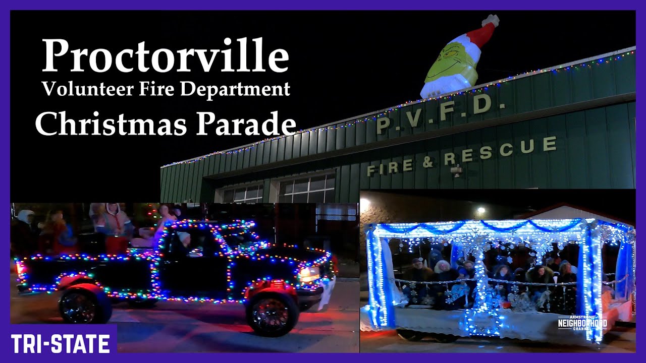 Proctorville Christmas Parade 2024 - YouTube