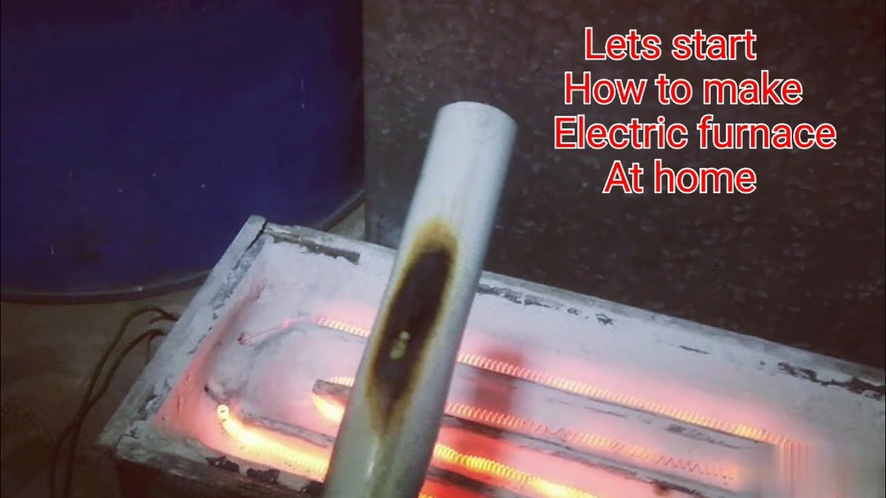 Electric furnace | making furnace at home | how to make electric stove ...