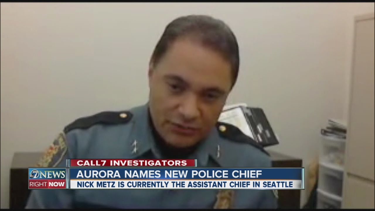 New Aurora Police Chief talks to 7NEWS - YouTube