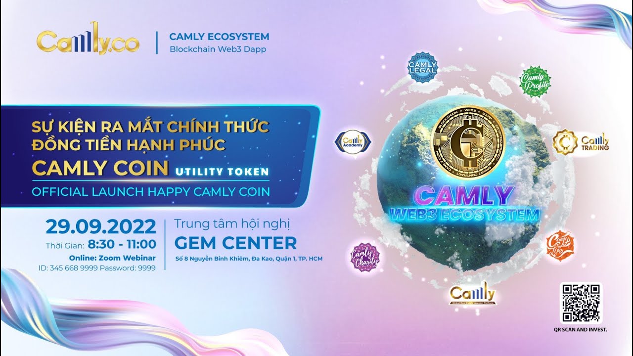 Sự kiện ra mắt đồng Camly Coin - YouTube