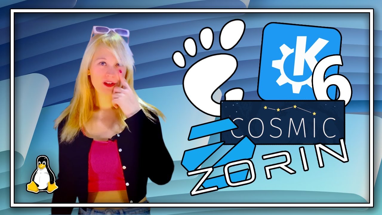 📢 KDE PLASMA 6 Beta 1, 🐧 ZORIN OS 17 Beta, COSMIC DE y novedades 👣 ...
