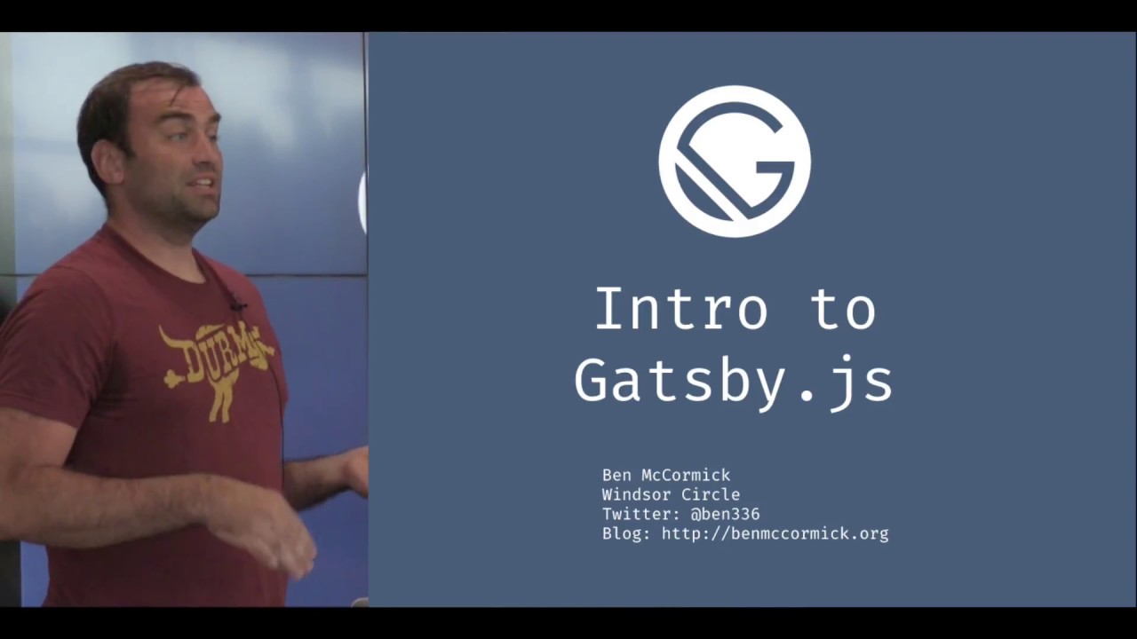 In Introduction to Gatsby ft. Ben McCormick - YouTube