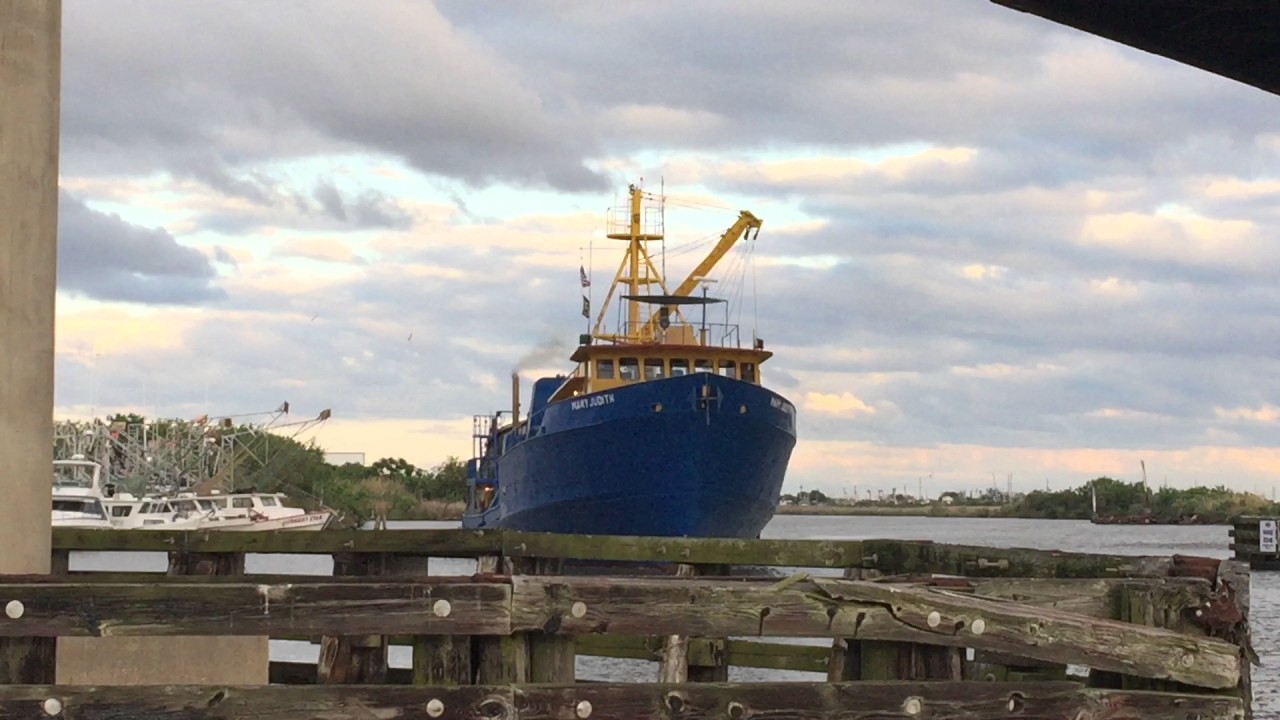 M/V Mary Judith heading out - YouTube