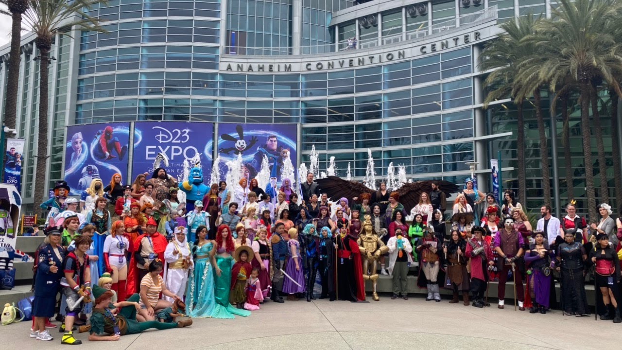 🔴 LIVE D23 EXPO 2022 IRL LIVE STREAMING DISNEYLAND 💜 - YouTube