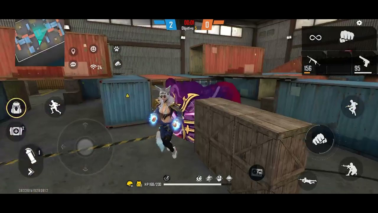 jugando lobo solitario Free fire🔥 - YouTube