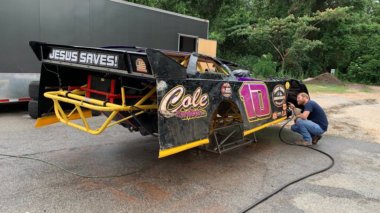 We Found Broken Parts on the Super Late Model - YouTube