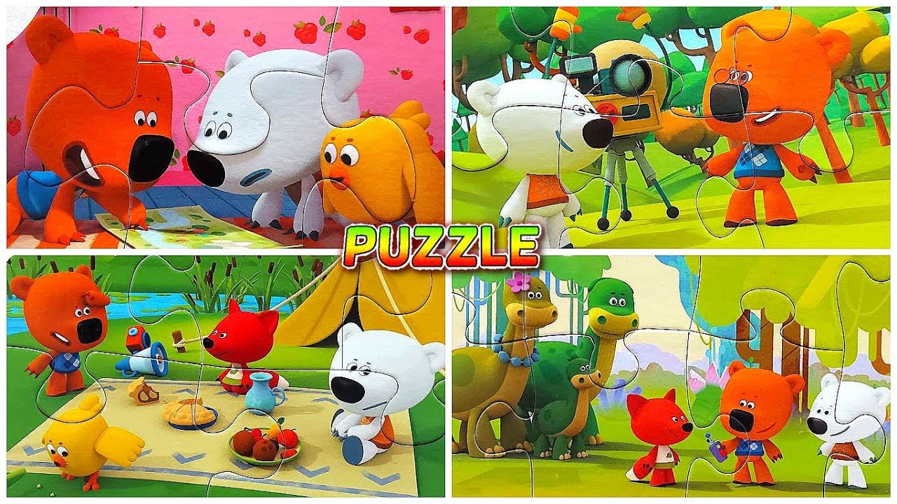 Be-be-bears PUZZLE Games for kids Rompecabezas de Be-be-bears Jigsaw ...