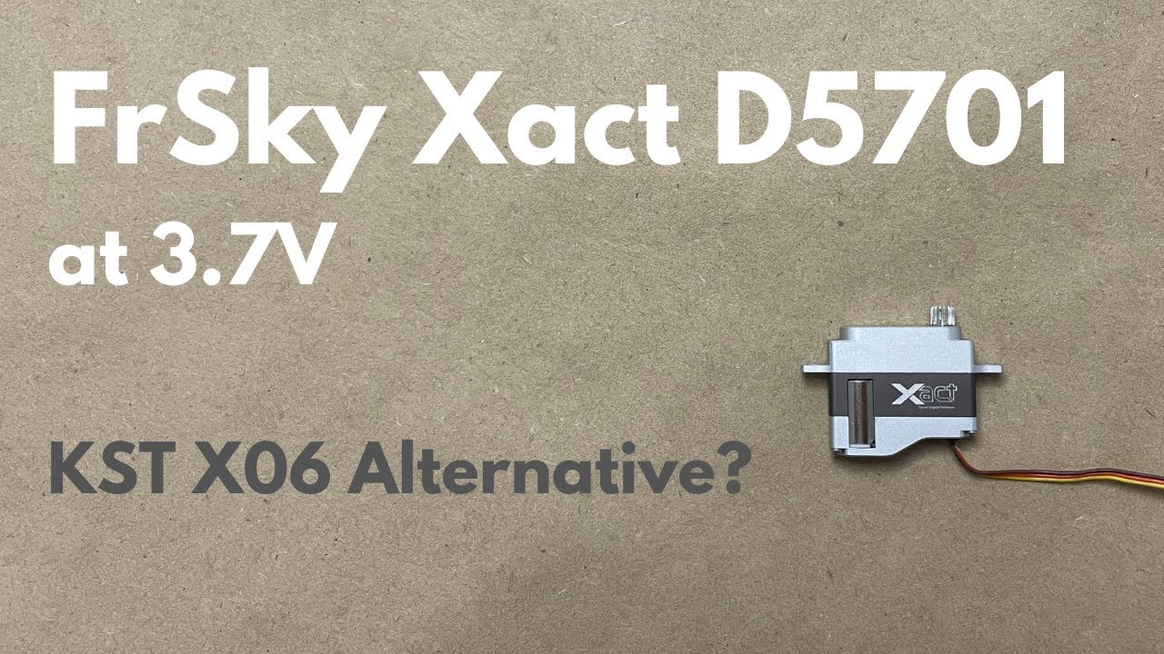 The Best DLG Servo: FrSky Xact D5701 - YouTube