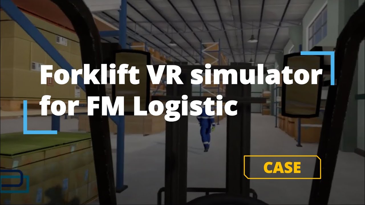 Forklift VR - simulator for FM Logistic | Varwin Cases - YouTube