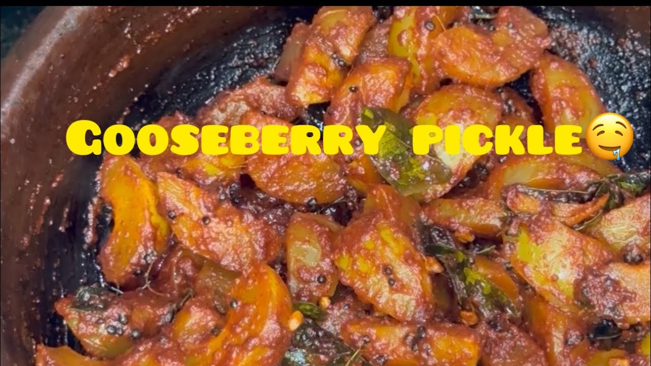 Gooseberry pickle recipe|Nellika achaar|Awleka achaar|Easy pickle ...