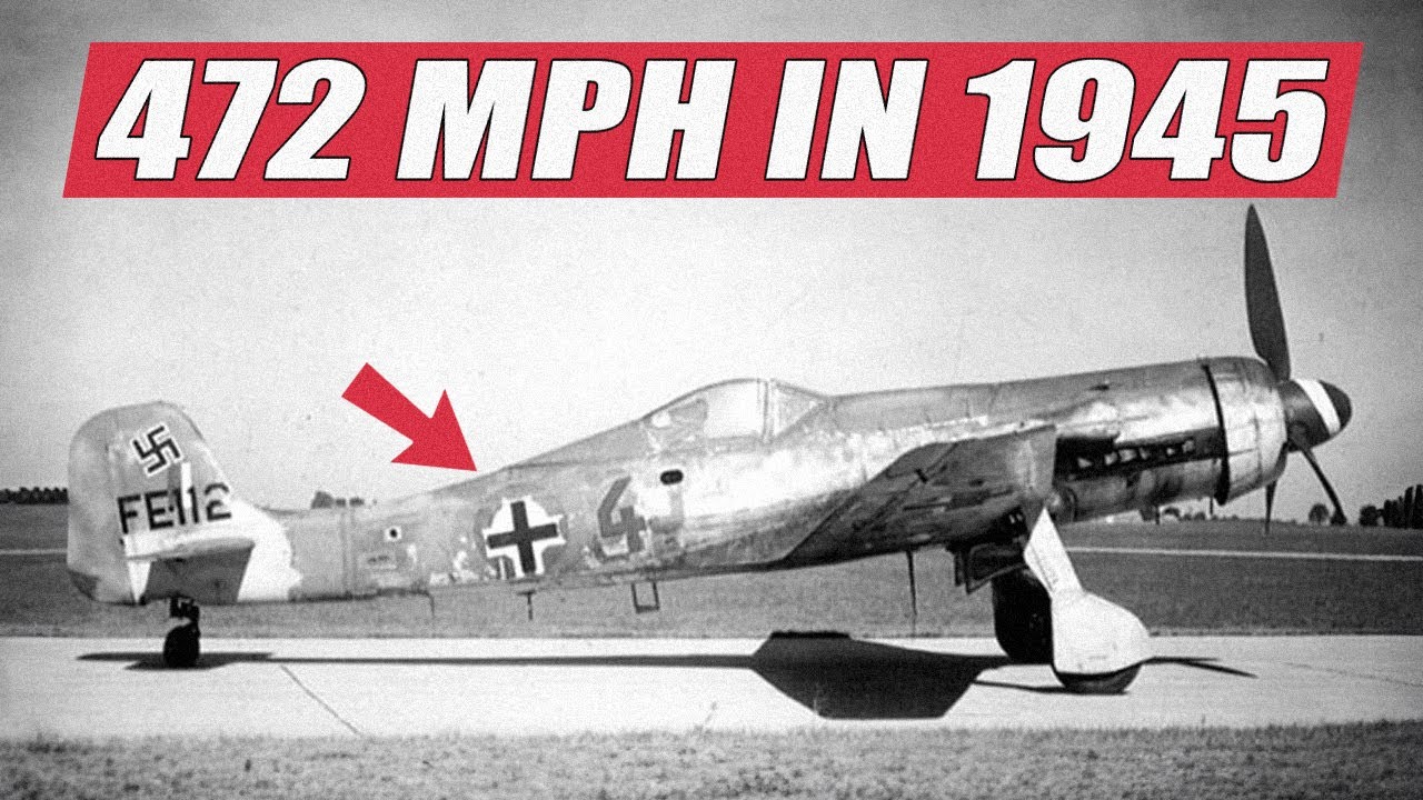 Top 10 Fastest German WWII Piston Fighters - YouTube
