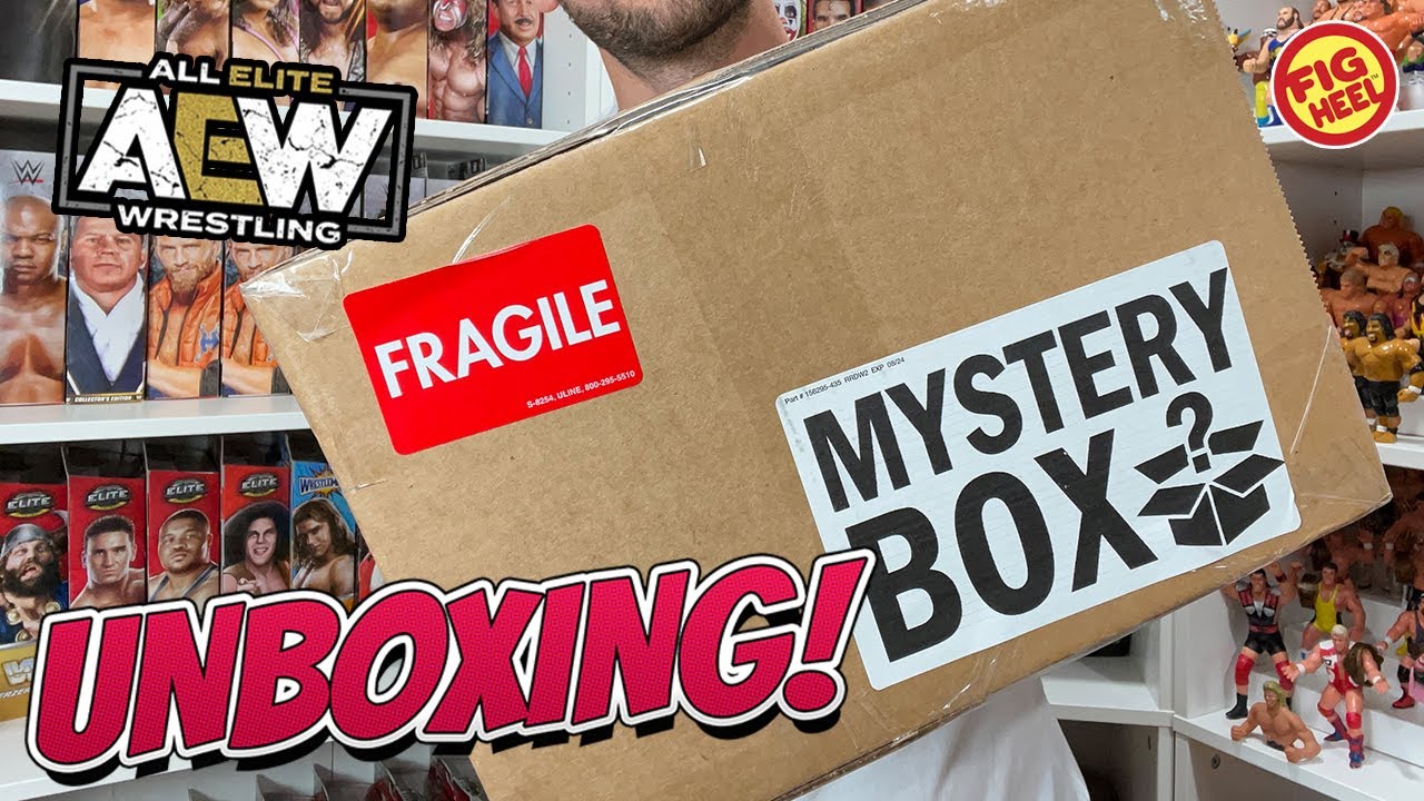 AEW CHASE Mystery Box from Ringside Collectibles! - YouTube