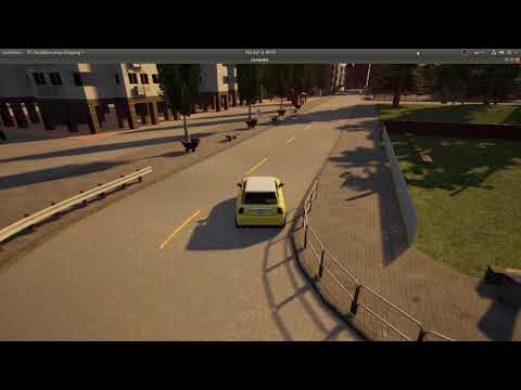 Self-Driving Car Trained on a Minimal Carla Environment - YouTube