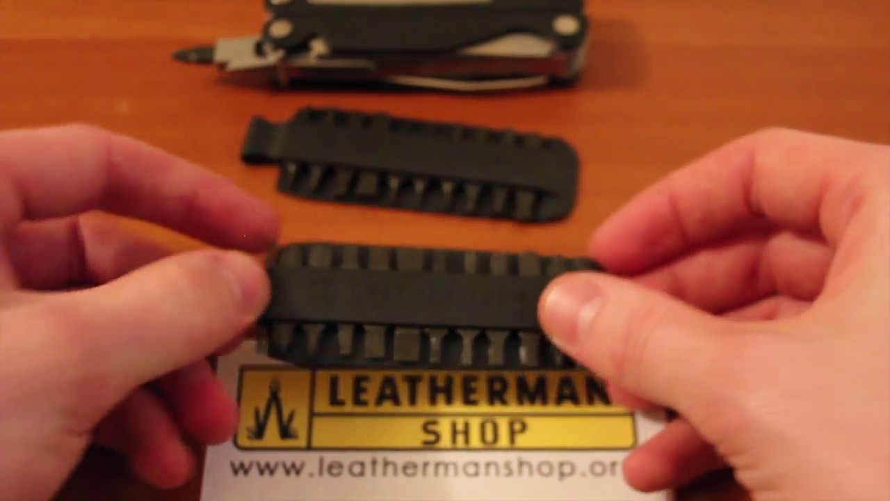Leatherman Bit Kit - Биты для Leatherman - YouTube