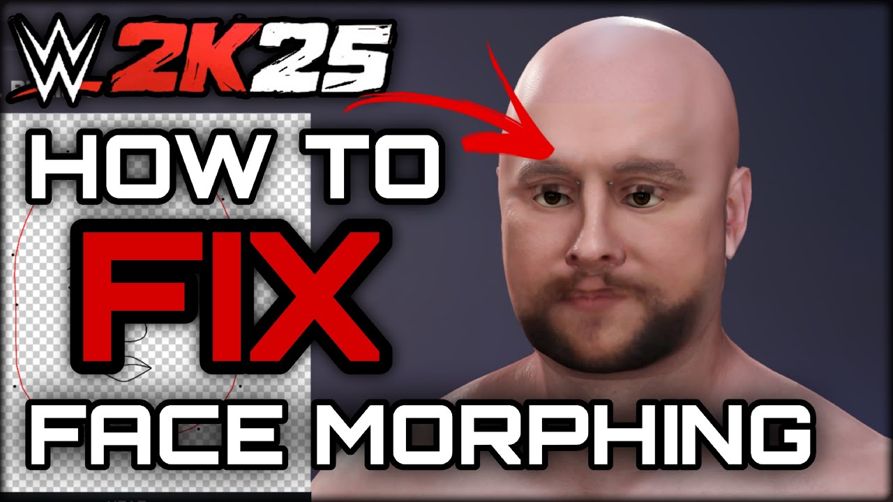 HOW TO FIX FACE MORPHING IN WWE 2K25! - YouTube
