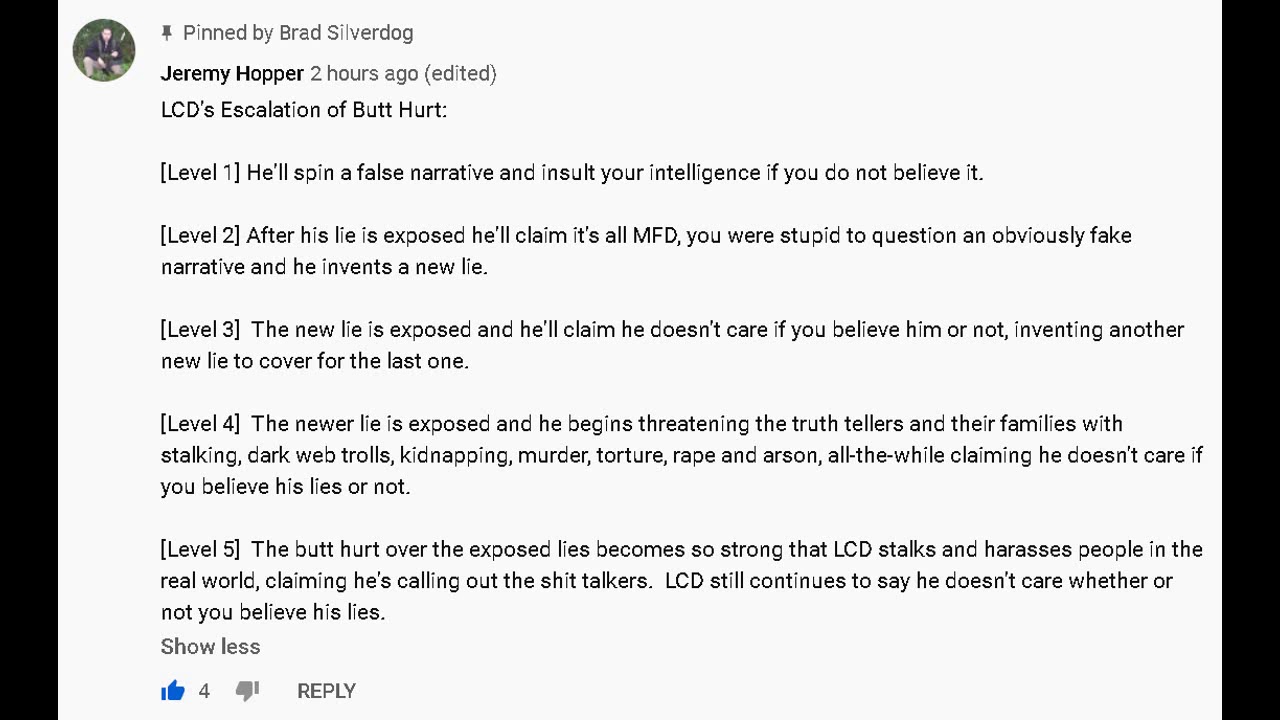 When a comment is so good it deserves it's own video. (Jeremy Hopper ...