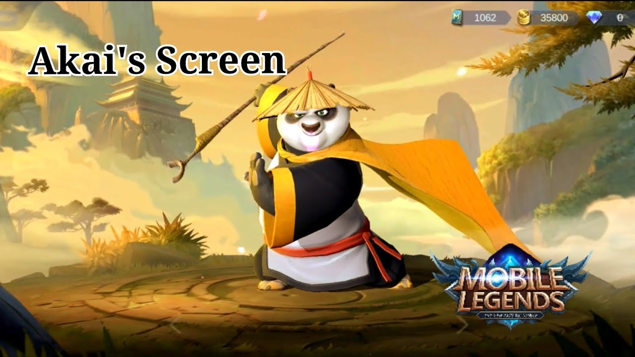 mobile legends game - Akai screen | Best Game video #games #Akai #pubg ...