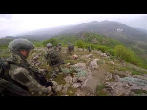 Lice'de süren operasyondan ilk  görüntüleri