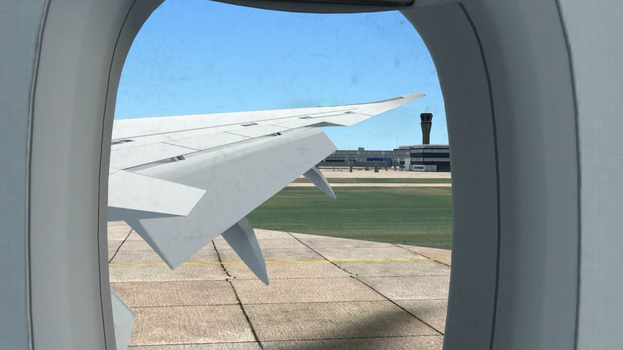 Windows Views | B787-8DREAMLINER Landing in Heathrow Airport | RFS ...