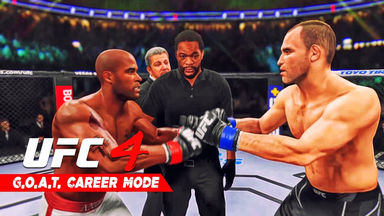 UFC 4 "ANDRE BISHOP" CAREER MODE EP 36 - ANDRE BISHOP REIGN CONTINUES ...