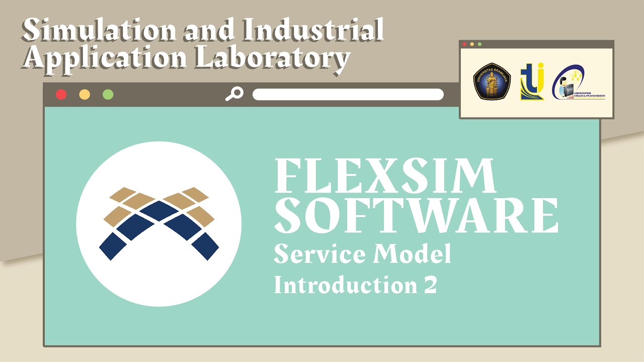 [SOFTWARE FLEXSIM] Service Model : Introduction 2 - YouTube
