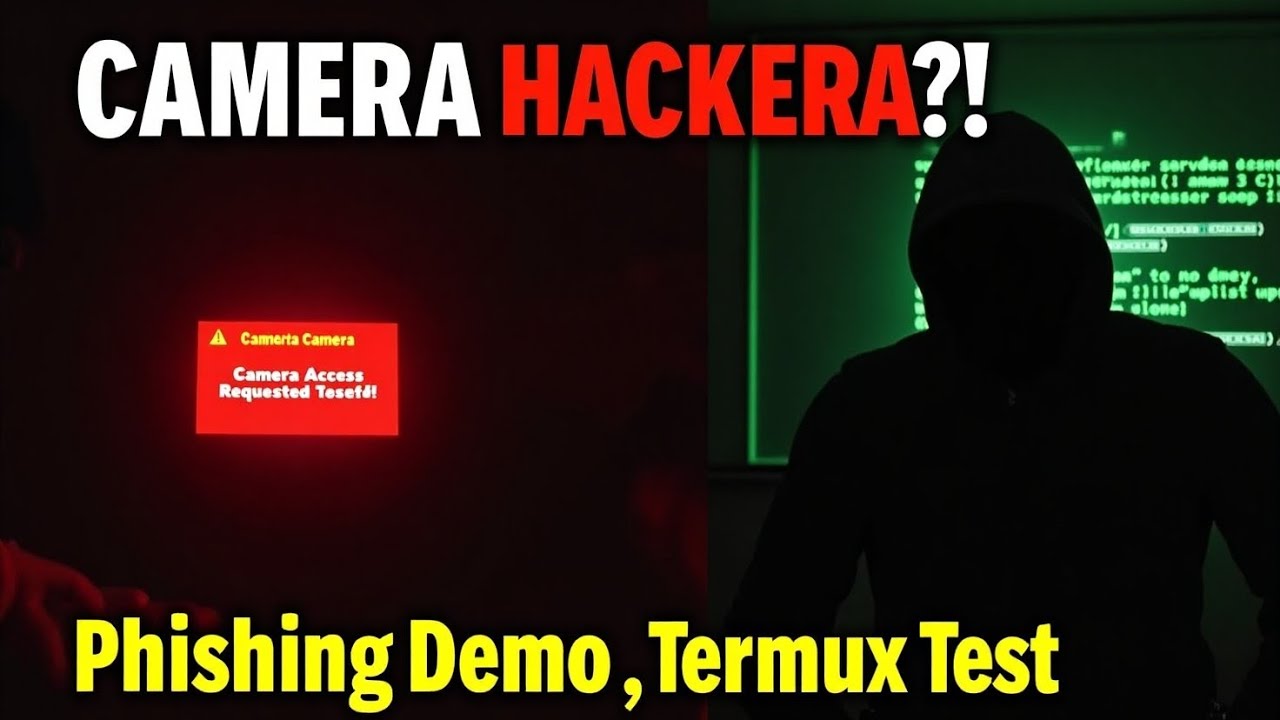 This Link Can Hack Your camera | Live Phishing Attack Demo Using Termux ...