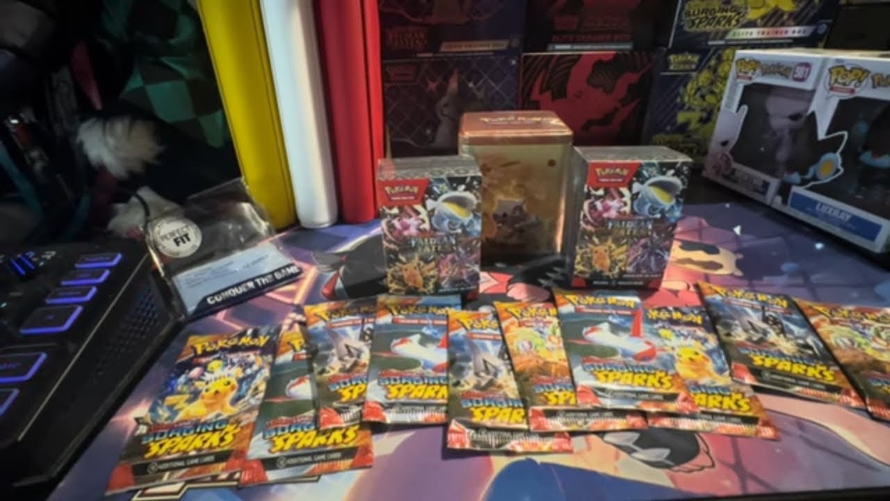 Pokemon Vending Machine Restock had Surging Sparks and Paldean Fates ...