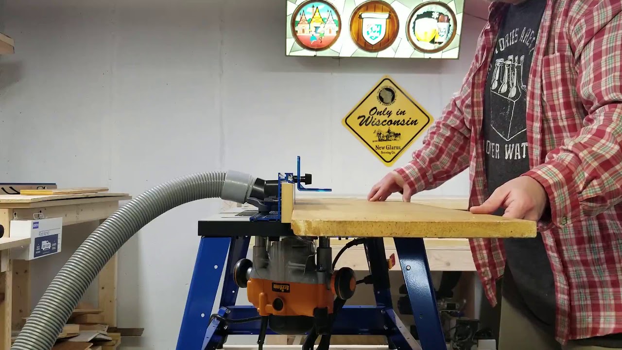 Kreg PRS2100 Bench Top Router Table - YouTube