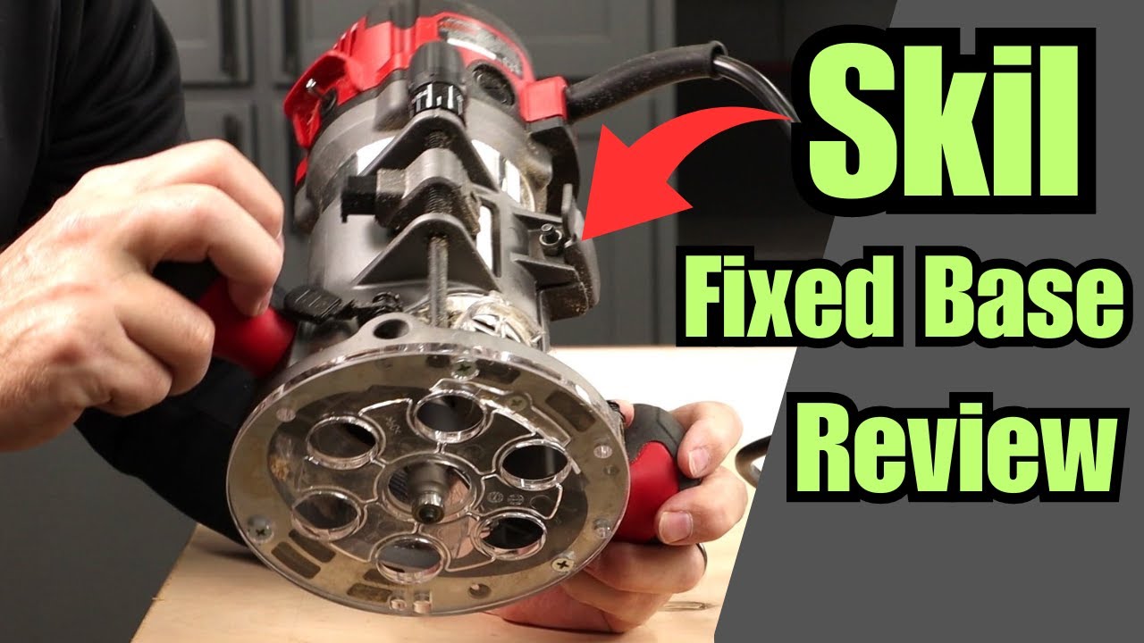 Skil 10amp Fixed Base Router Review - YouTube