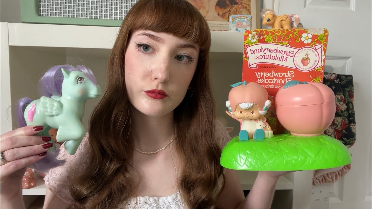 ASMR my vintage toy collection, tapping and whispers about my 80’s/90’s ...