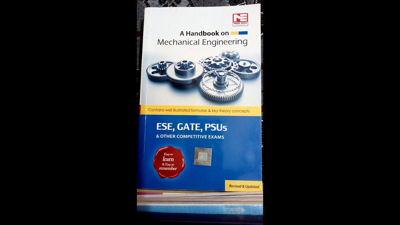 Mechanical engineering Handbook by Made Easy , Table of Content, Price ...
