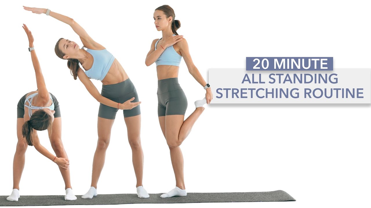 Feel Good Flow: Standing Stretching Routine to release tension and ...