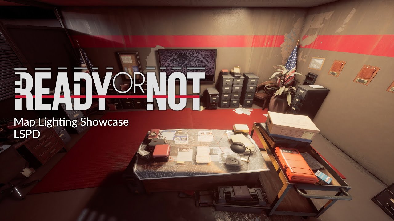 LSPD Building - Map Lighting Showcase | Ready Or Not - YouTube