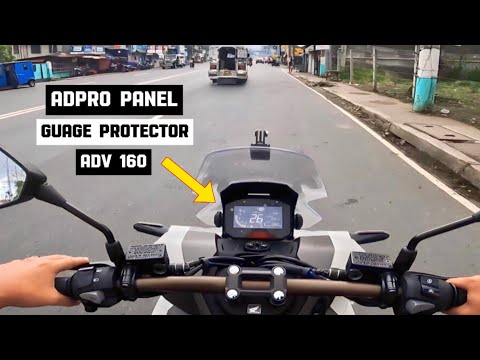 Adv 160 | AdPro Panel Guage Protector | Installation & Review - YouTube