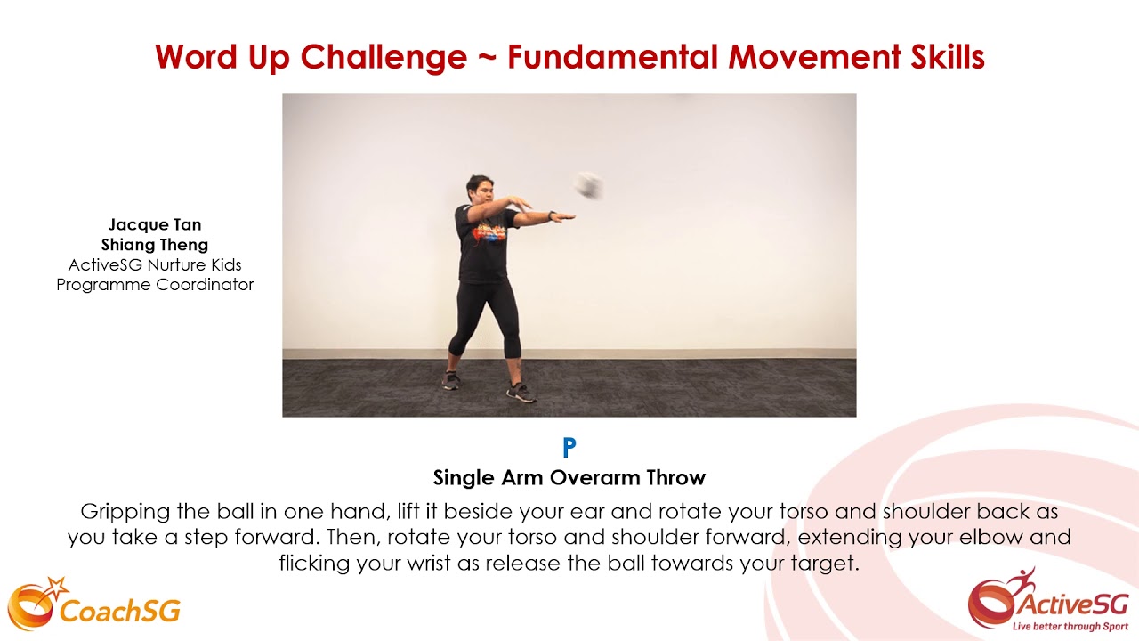P - Single Arm Overarm Throw - YouTube