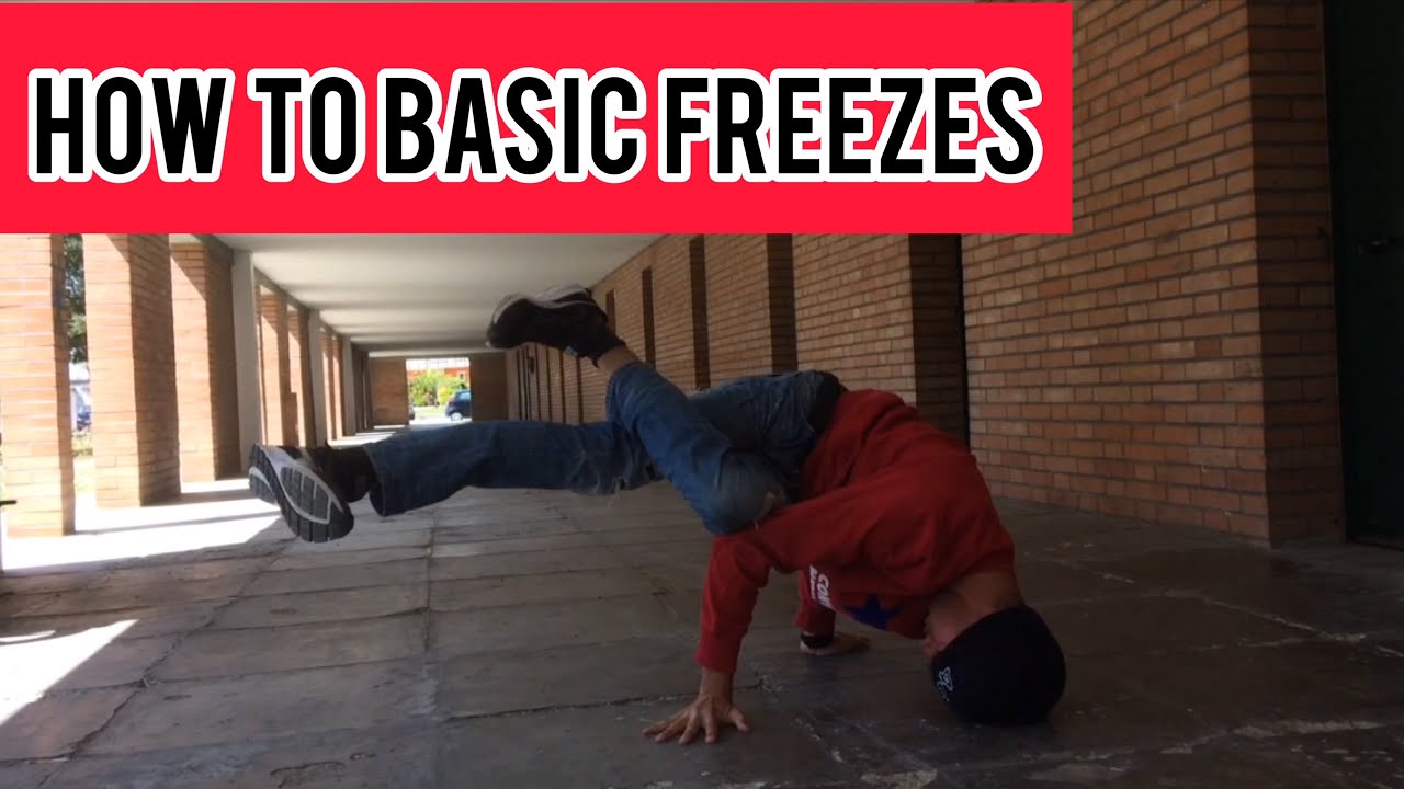 How to 4 basic easy freezes. Breakdance tutorial. - YouTube