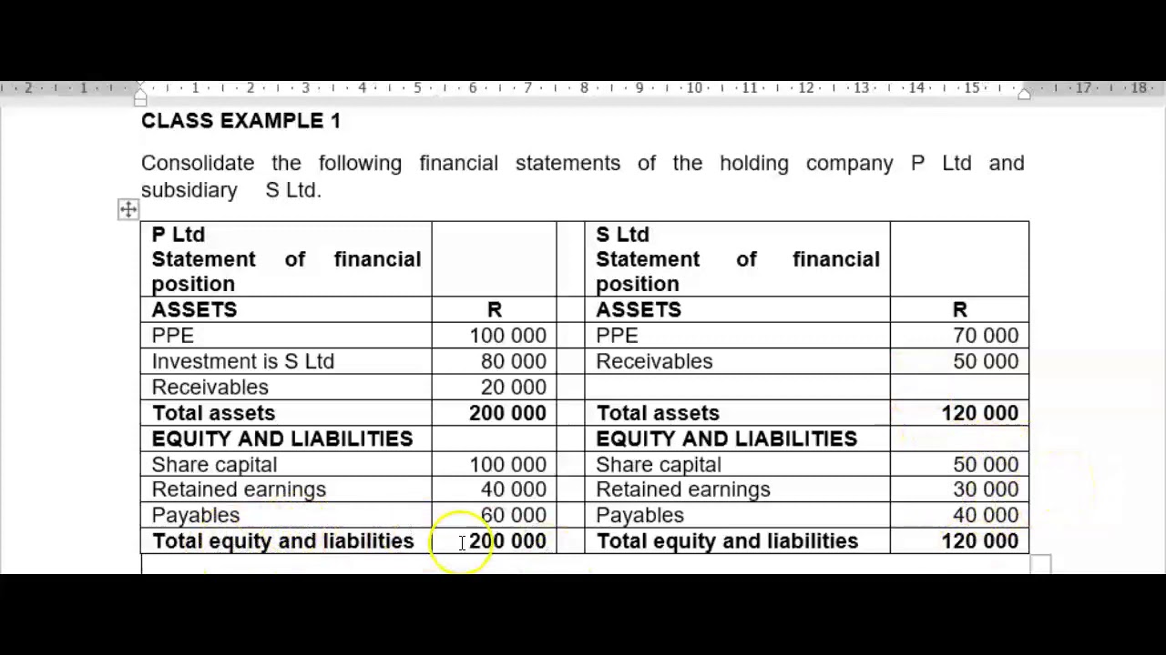 Class example 1 - YouTube