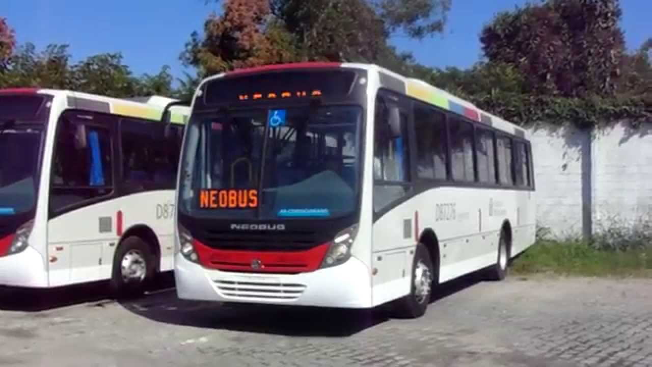 Neobus Mega Plus - Volkswagen 15.190 OD Euro V - YouTube