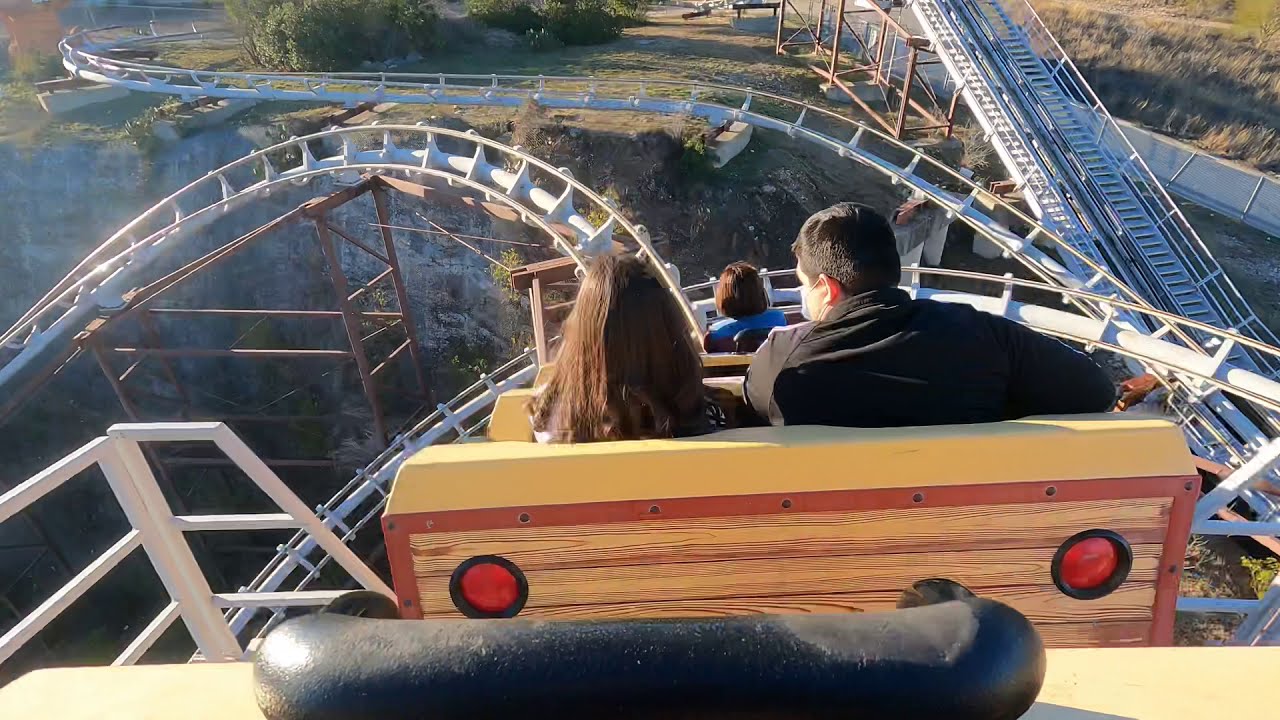 Road Runner Express || Six Flags Fiesta Texas 4K POV - YouTube