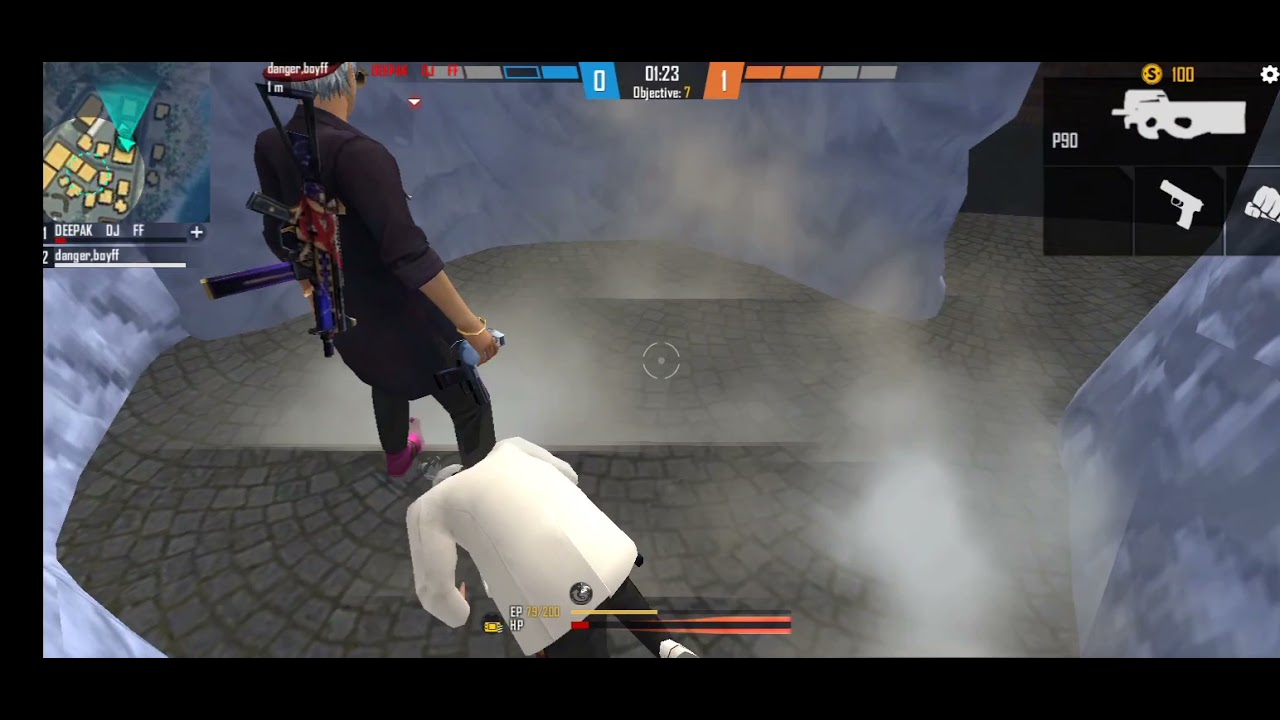 GAME CHANGER BY DEEPAK DJ FF IN GARENA FREE FIRE #AJJUBHAI94# ...