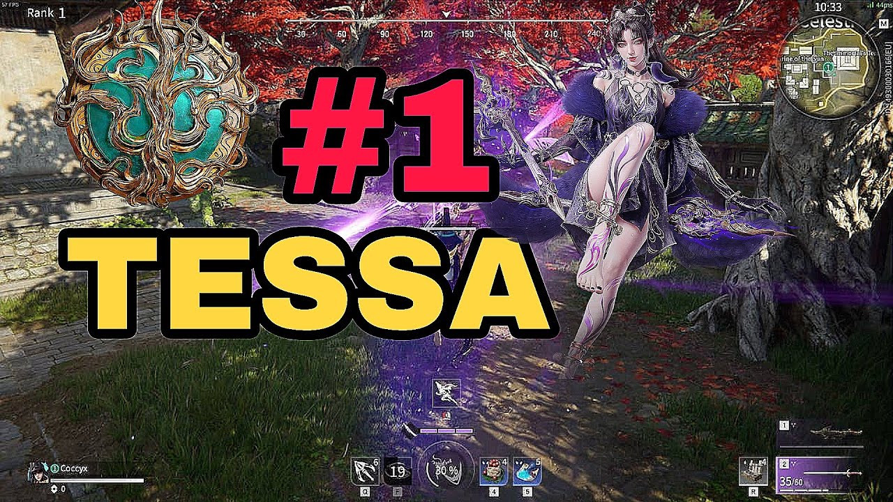 TESSA GAMEPLAY- naraka bladepoint gameplay - YouTube