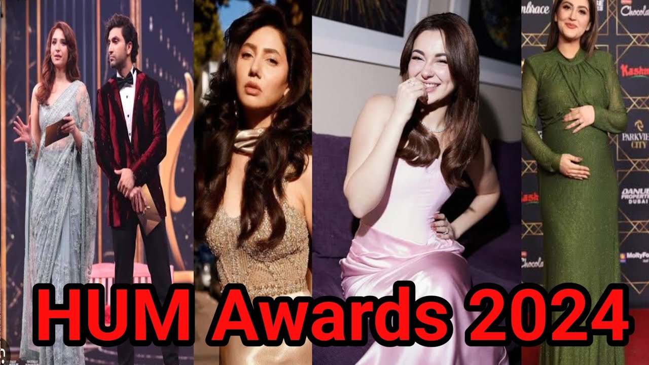 HUM Awards 2024 In London|Pakistani Actresses In HUM Awards London 2024 ...