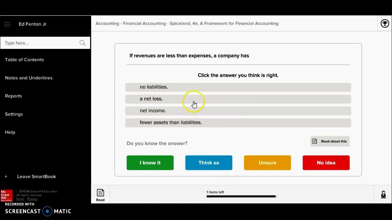 LearnSmart: How to Finish and Submit the Assignment - YouTube