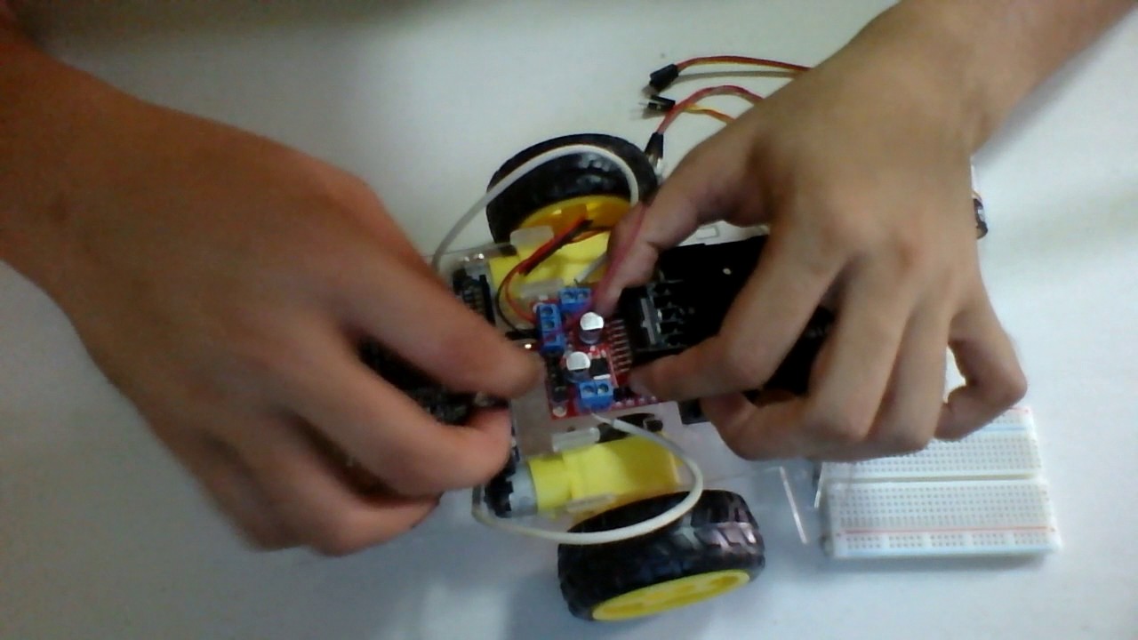 Mobile Controlled 2W Smart Robot Car using L298N Controller and ...