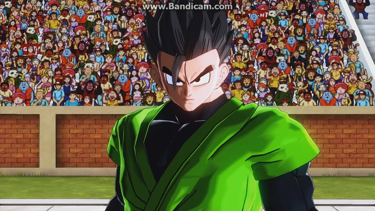 Dragon Ball Xenoverse Mod : GOHAN w/ Great Saiyaman Outfit - YouTube